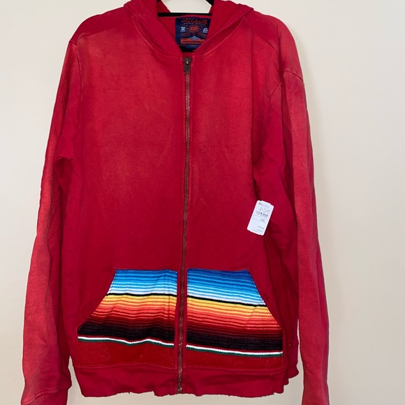 mexican blanket jacket